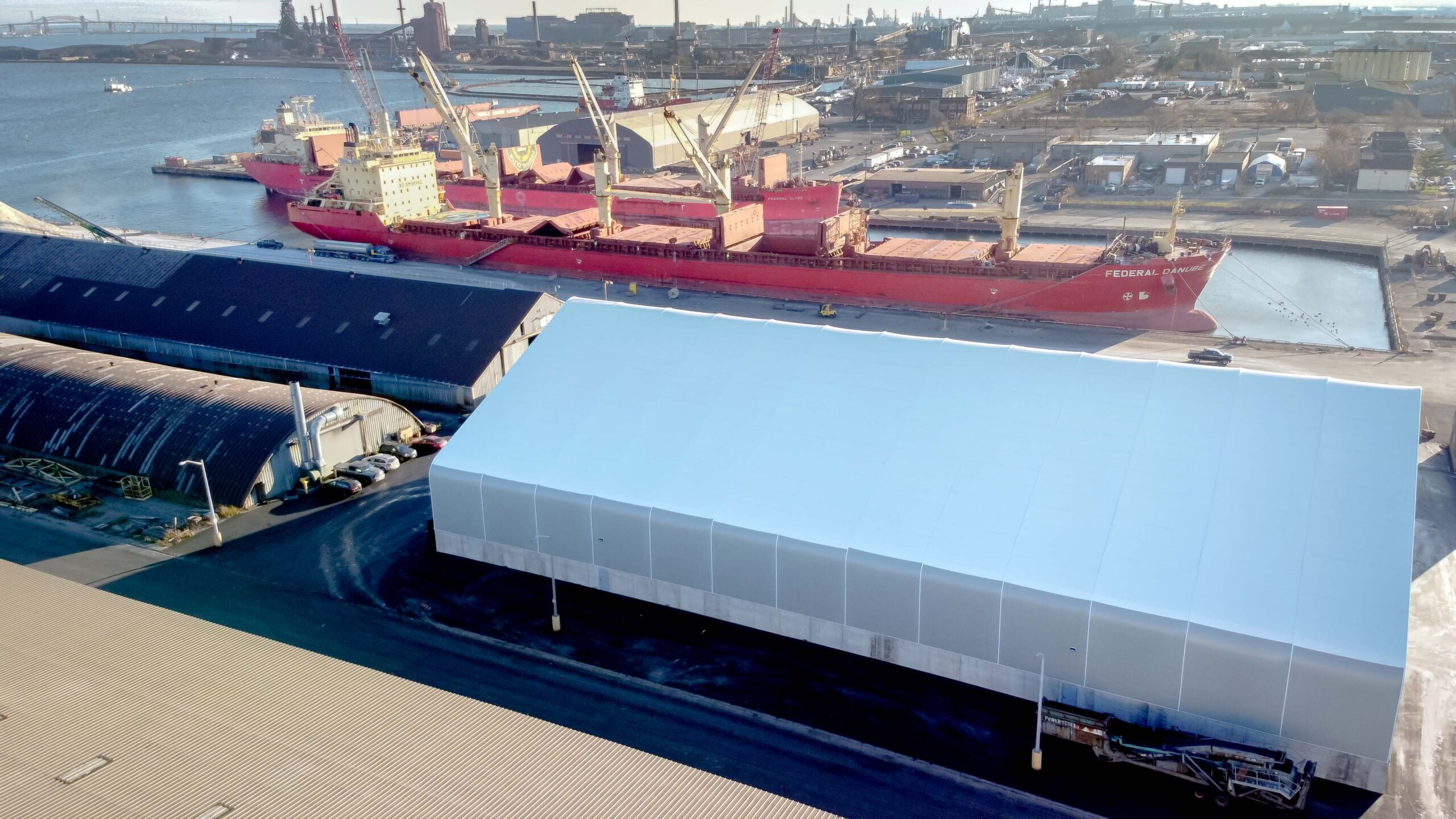 Hamilton Oshawa Port Authority – Fabric building - GEN-PRO