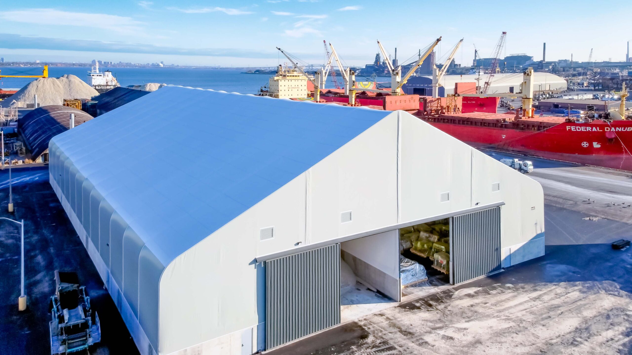 Hamilton Oshawa Port Authority – Fabric building - GEN-PRO