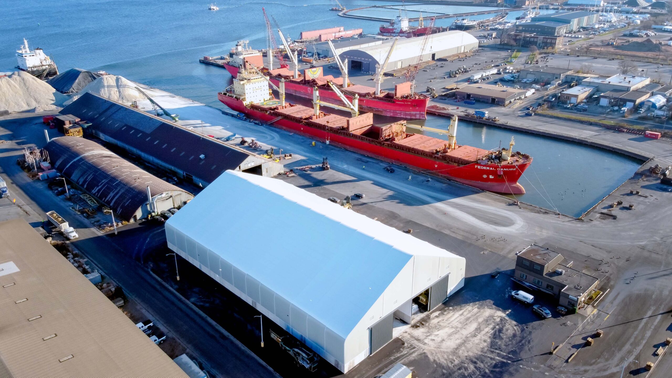 Hamilton Oshawa Port Authority – Fabric building - GEN-PRO